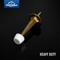 HOMOTEK 8 Pack Heavy Duty Solid Rigid Door Stop with Soft Rubber Tip ...