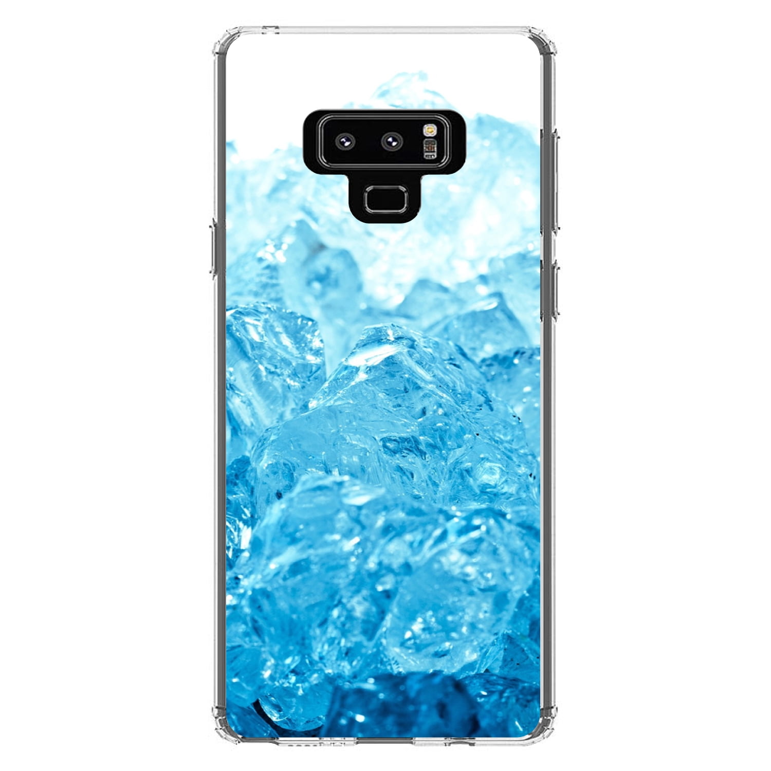 DistinctInk Clear Shockproof Hybrid Case for Samsung Galaxy Note 9 ...