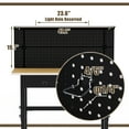 48" Workbench with Pegboard and Drawers, Dextra Height Adjustable ...