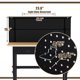 48" Workbench with Pegboard and Drawers, Dextra Height Adjustable ...