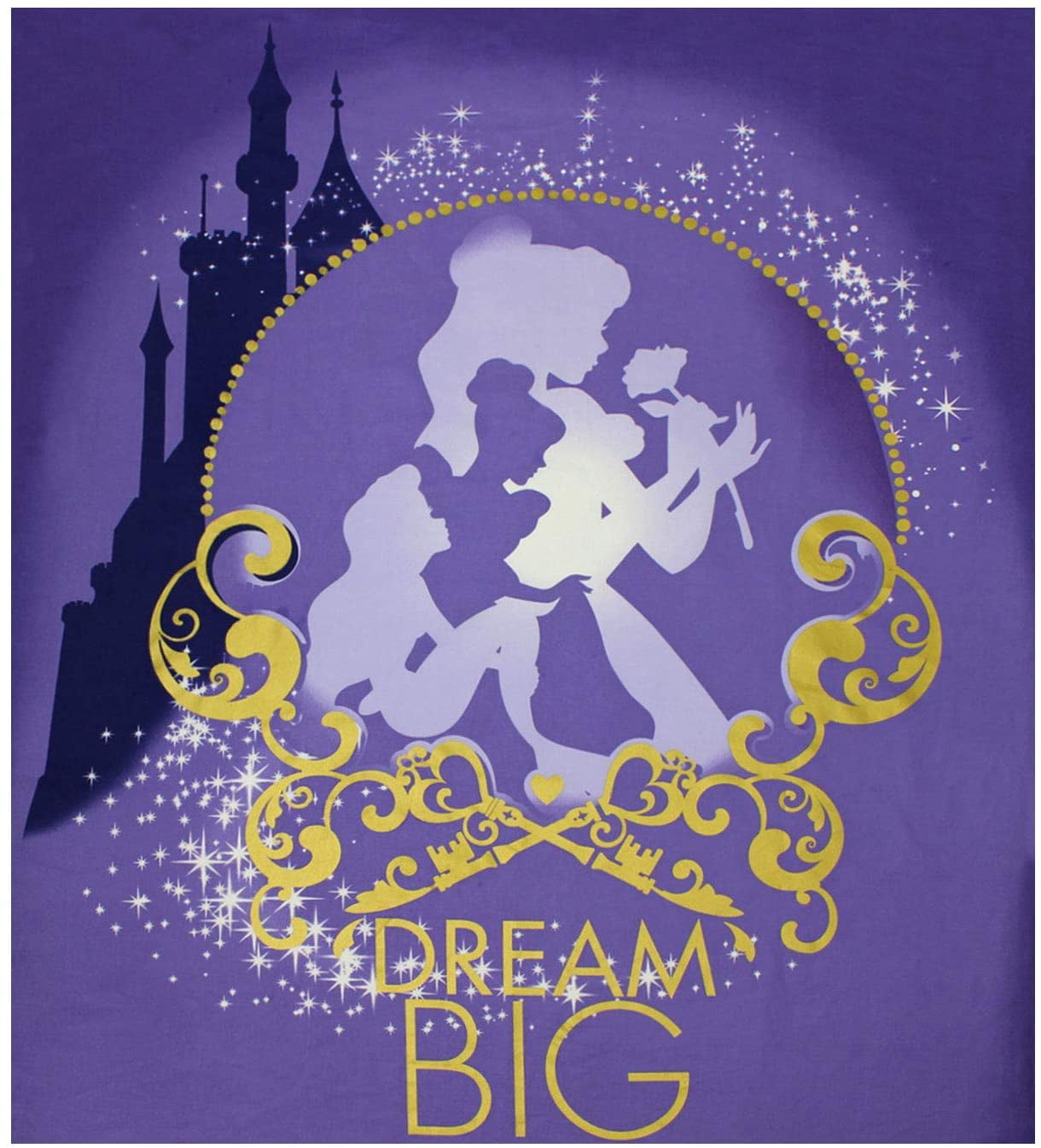 Camelot Fabrics Disney Princess Heart Strong Dream Big 36'' Panel ...