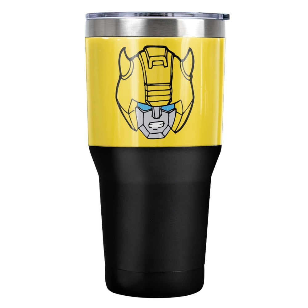 Transformers Bumblebee Head Stainless Steel Tumbler 30 oz Coffee Travel ...