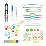Complete Knitting and Crochet Accessories,Knitting Sewing Kit with ...
