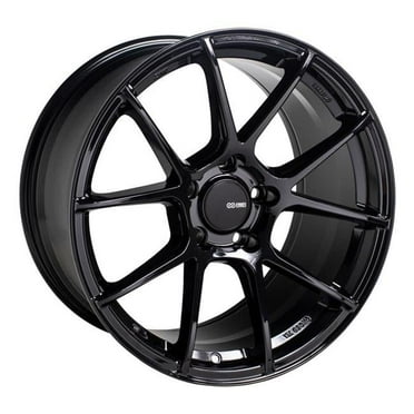 Enkei 18 x 8 in. 45 mm Offset 5 x 112 Bolt Pattern 72.6 Bore T6R Gloss ...