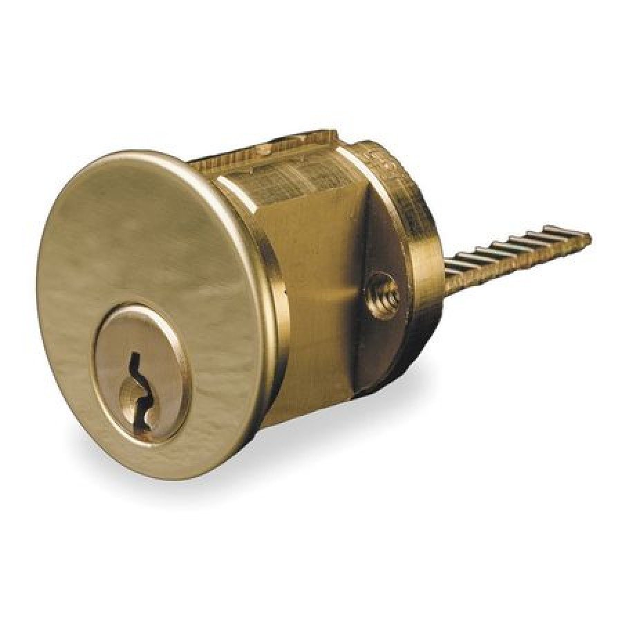 KABA ILCO 7015SC8-03-KA2 Lockset Cylinder, Bright Brass, Keyway Type ...