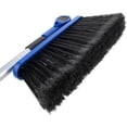 Camco Adjustable Broom and Dustpan - Portable & Compact Full Size Broom ...