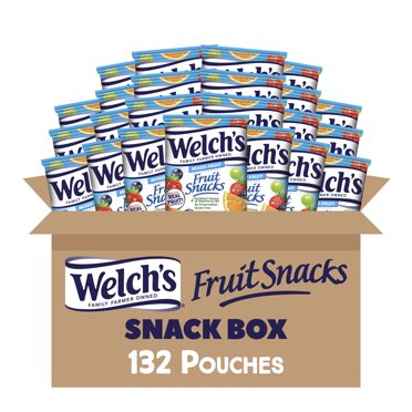 Welch's Fruit Snacks, Bulk Variety Pack with Mixed Fruit, Island Fruits ...