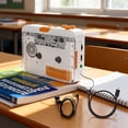 Portable Tape Player with 3.5mm Headphone Port USB Tape to MP3 ...