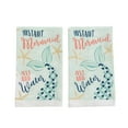Serafina Home Mermaid Towel Set: Mermaid Kisses and Starfish Wishes ...