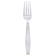 Efavormart 24 Pack | 6" Gold Glittered European Style Plastic Forks ...