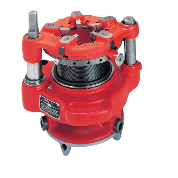 Ridgid Power Threading/Geared Threader, 2 1/2 in to 4 in (NPT) Pipe ...