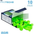 Flents Foam Ear Plugs, 10 Pair with Case for Sleeping, Snoring, Loud ...