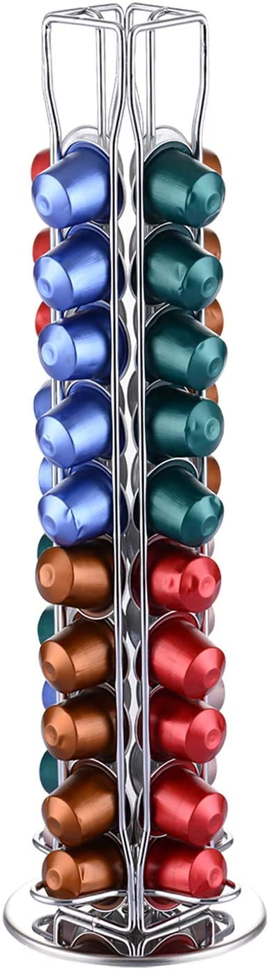 Lishi Capsule holder (40 pieces) Rotatable capsule stand for storing ...