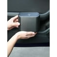 Ikohbadg Car Trash Can with Lid, Leakproof Mini Trash Bin, Black ...