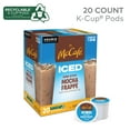 McCafÃ© Mocha FrappÃ© Coffee Pods, Iced Brew Compatible, 20 Count K-Cup ...