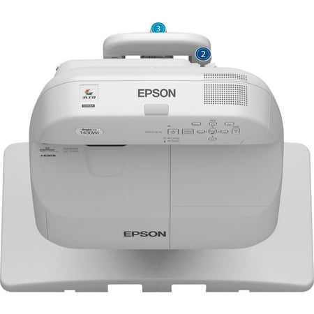 Epson BrightLink Pro 1430Wi w/ wall mount (Epson Ultra-Short Throw Wall ...