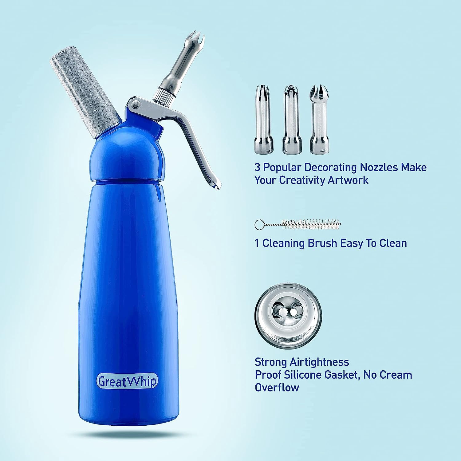 Whipped Cream Dispenser Nozzle
