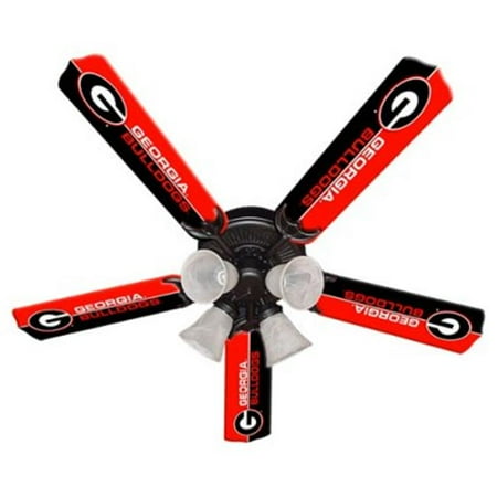 Ceiling Fan Designers New NCAA GEORGIA BULLDOGS 52 in. Ceiling Fan ...