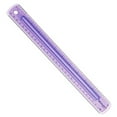 "Westcott Colored Finger Grip Ruler, 12"", Metric & Imperial, Plastic ...