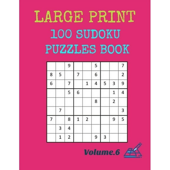 175 Large Print Hard Sudoku Puzzles for Adults: Only One Puzzle Per ...