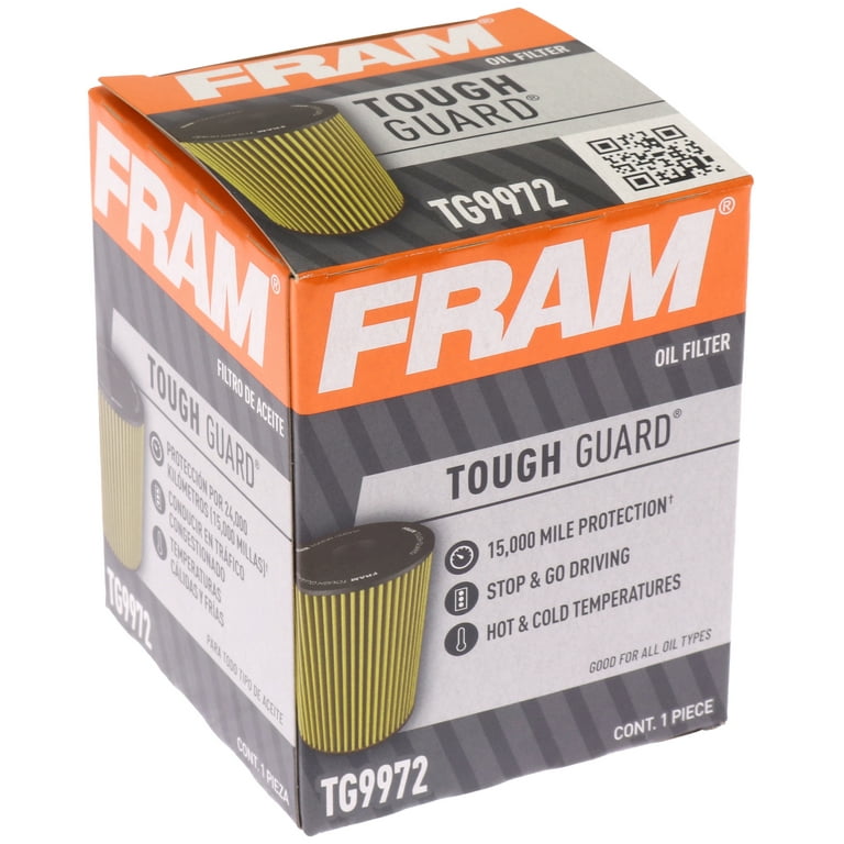 FRAM Extra Guard Oil Filter, CH10295 Fits Select: 2007-2021, 01/03/2023
