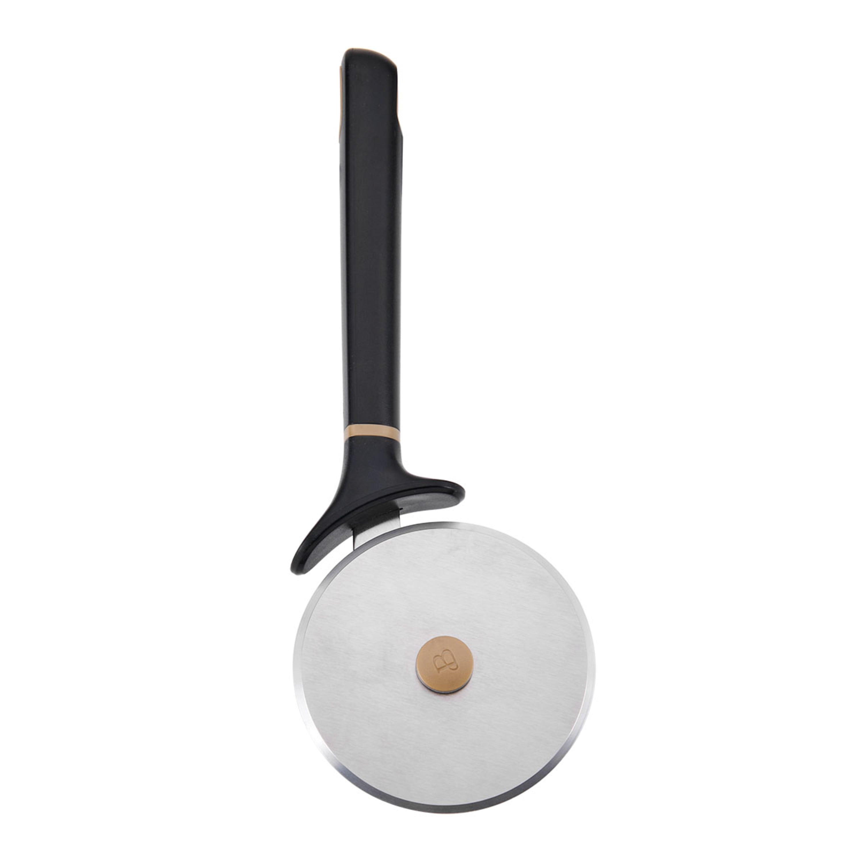 Beautiful Pizza Cutter with Stainless Steel Wheel in Black Sesame, 1 ...