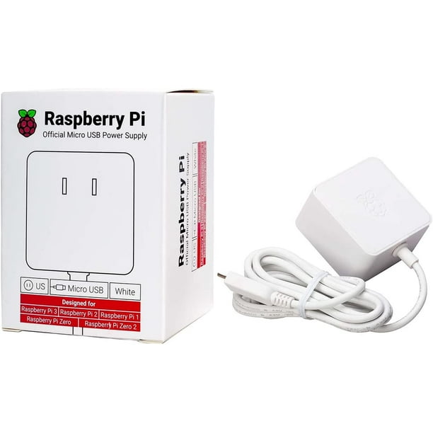 Raspberry Pi Official Power Supply Adapter, Support 3 B+/Pi 3 /Pi Zero ...