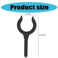 2Pcs Boats Oar Lock Fishing Rod Holder Brackets Rowlock Horn Side Mount ...