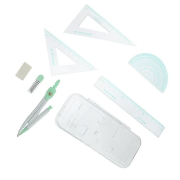 Mr. Pen- Metal Protractor, Compass Set for Geometry, Math Student ...