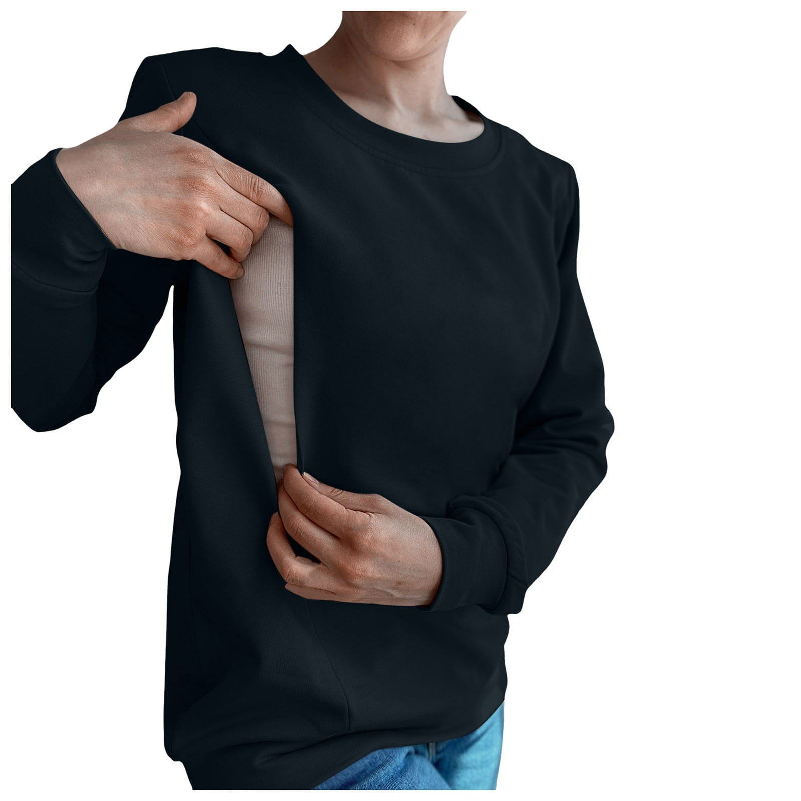 Click here for Womens Boobery Sweater Daznico Women Causal Matern... prices