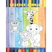 COLORED ANIMALS - Coloring Book For Kids (Paperback) - Walmart.com