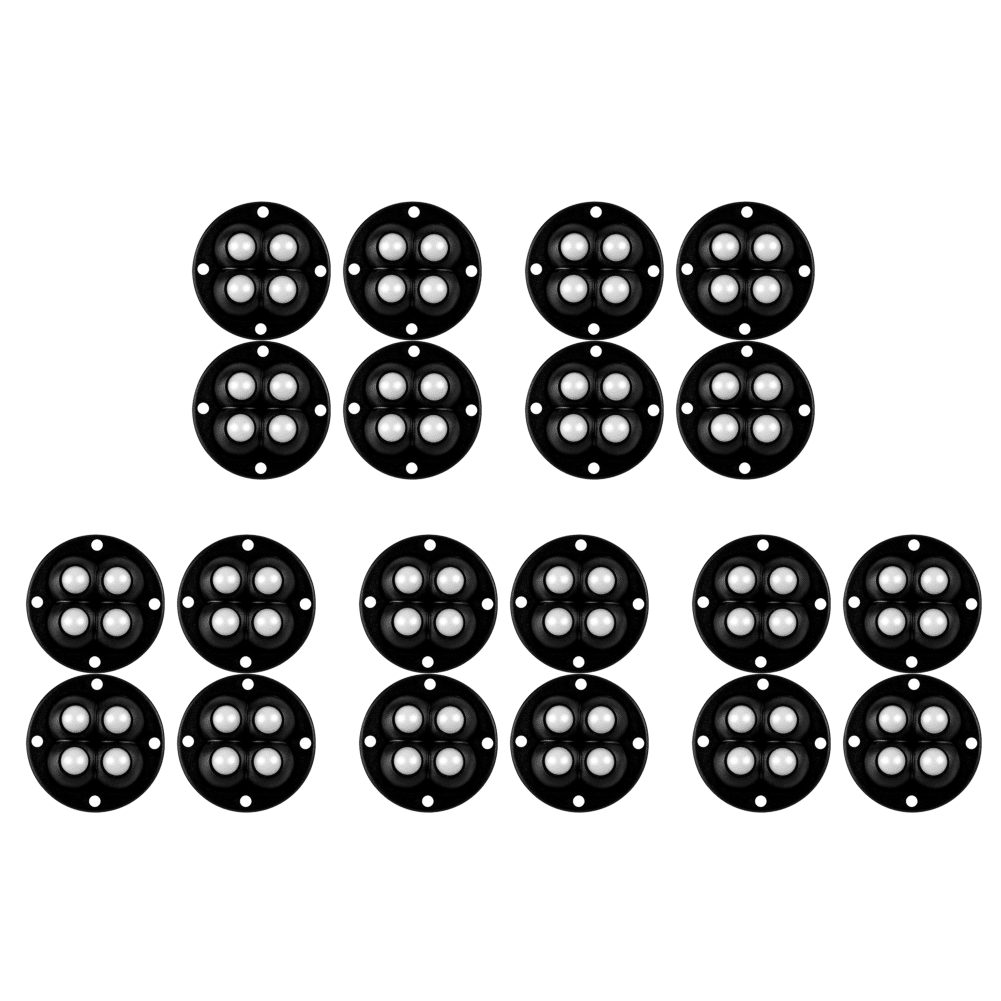 Mini Ruedas Giratorias Sin Ruido Autoadhesivas Pequeñas (Cuentas De ...