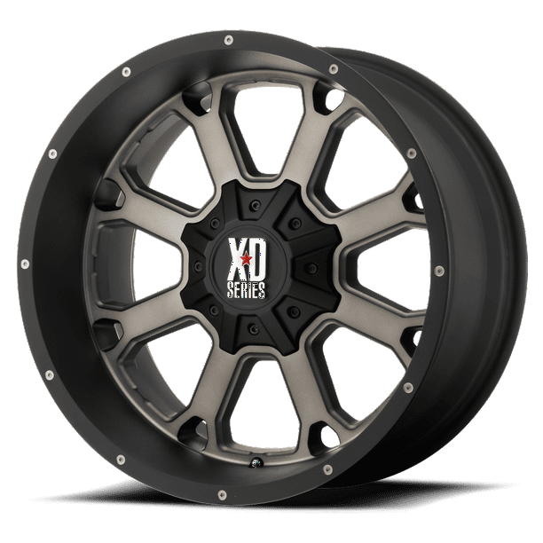 XD Cast Aluminum Rim XD825 22X10 8X170 M-BLK DTCC -18MM ...
