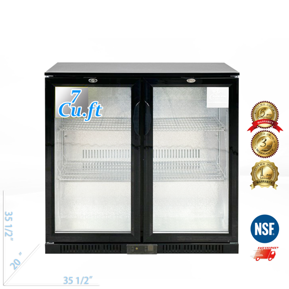 4.2 Cu.Ft Commercial Countertop Refrigerator White - Walmart.com