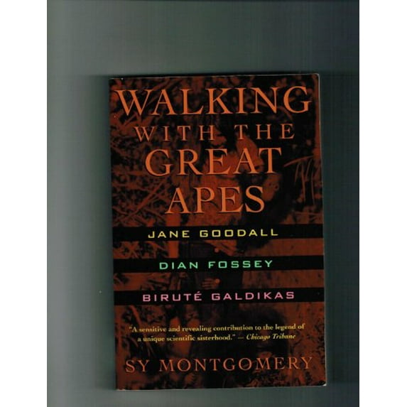 Pre-Owned Walking With the Great Apes: Jane Goodall, Dian Fossey ...