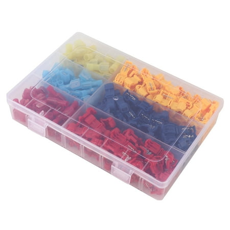 T-Tap Wire Connectors, Terminals Assortment Kit Wire Terminals Brass ...