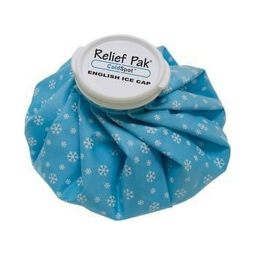 Relief Pak English Ice Cap Reusable Ice Bag, 9" Diameter HSA/FSA ...
