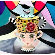 Addison Dusty Blue Floral Tea for One Set - Walmart.com