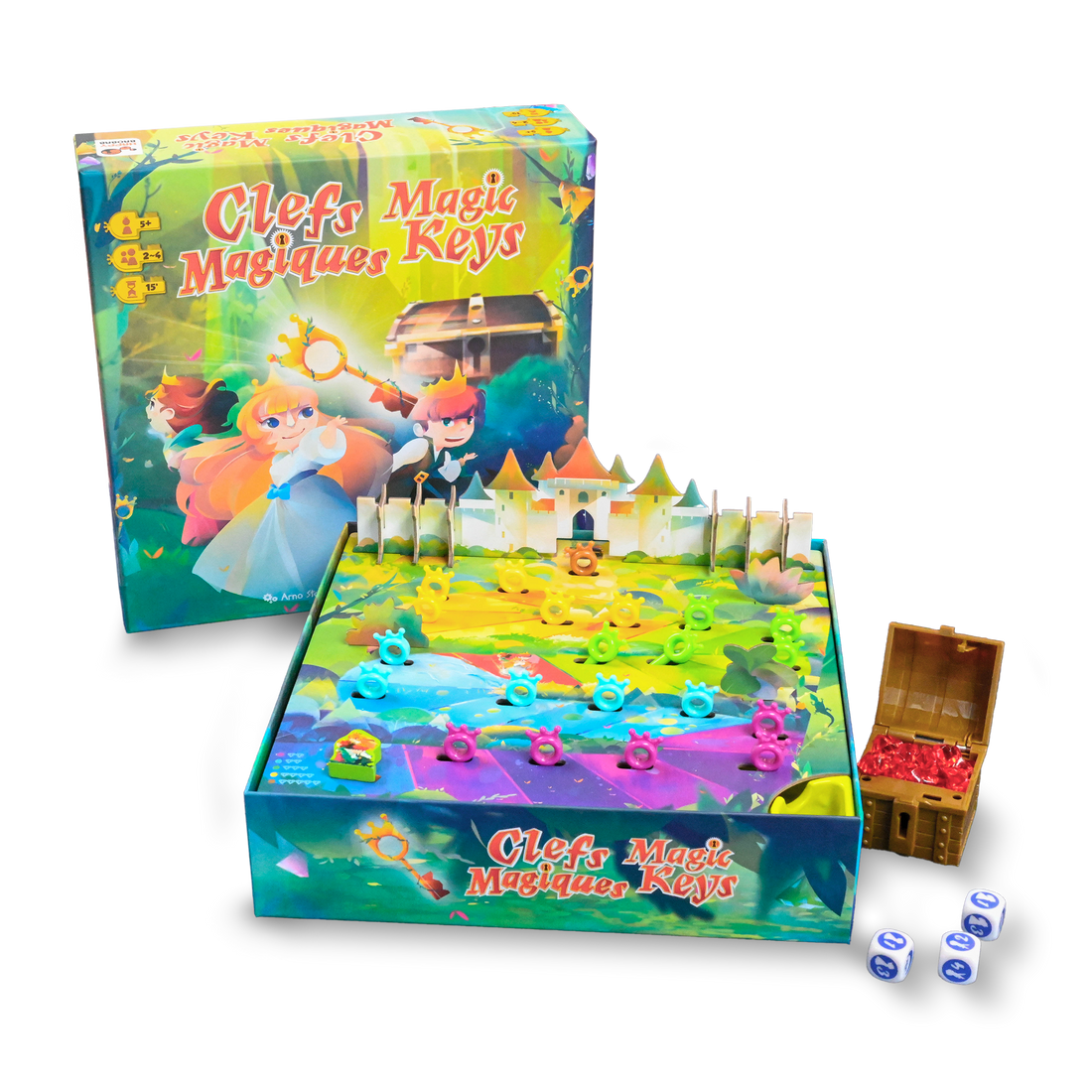 Happy Baobab - Magic Keys - A Push-Your-Luck Dice Game - Quick Gameplay ...
