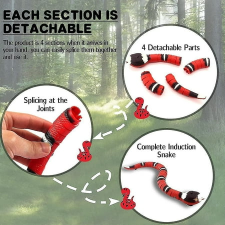 Electric Snake Toy, Smart Snake Toy, Smart Sensing Snake Toy, Usb ...