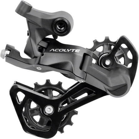 microSHIFT M26 Rear Derailleur - 7-8 Speed Long Cage Black - Walmart.com