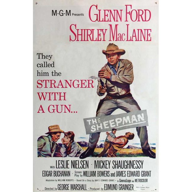 The Sheepman - movie POSTER (Style B) (11" x 17") (1958) - Walmart.com
