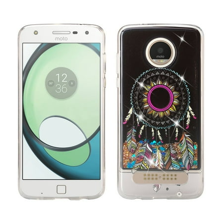 Moto Z2 Play Case, Motorola Moto Z2 Play Luxury Bling Liquid Glitter ...