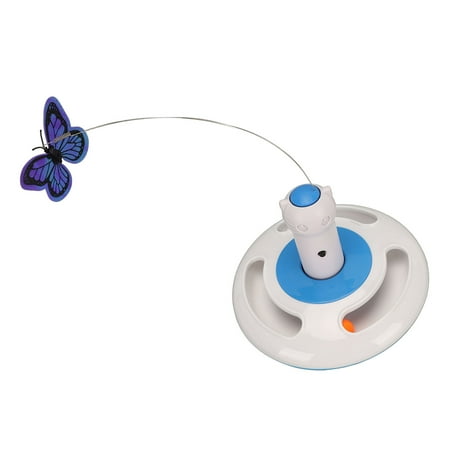 Cat Teaser Toys, Imitating Butterflies 360 Degree Orbital Bell Ball ...