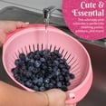 Paris Hilton 3 Quart Colander for Straining, Pink - Walmart.com