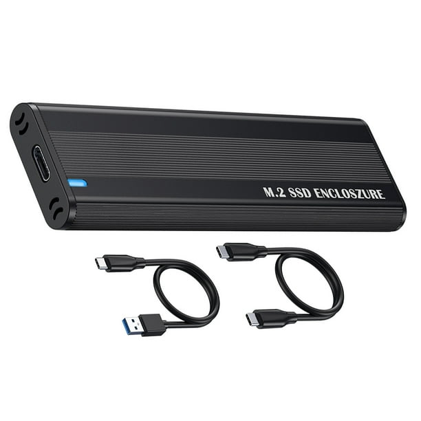 keepw 5/10Gbps M2 SSD Case Tool-Less Installation NVME Dual Protocol M ...