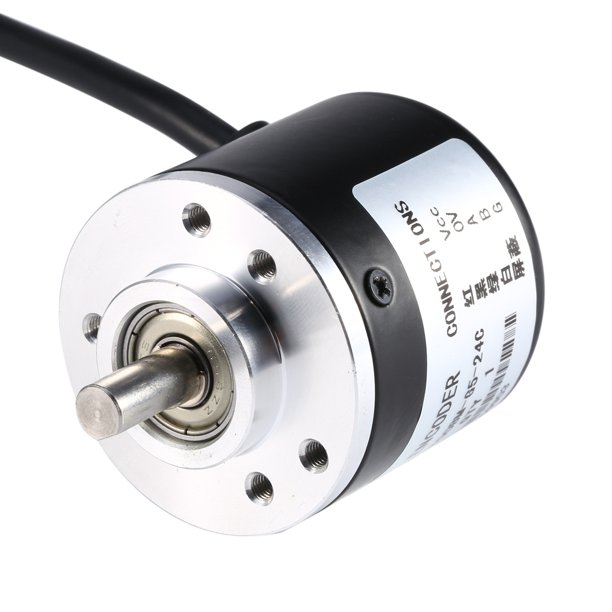 Encoder, Practical 600 P/R Dc5-24V Photoelectric Rotation Encoder, Npn ...