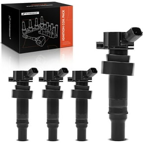 Set of 4 UF652 Engine Ignition Coils & Spark Plugs for Hyundai Kia ...