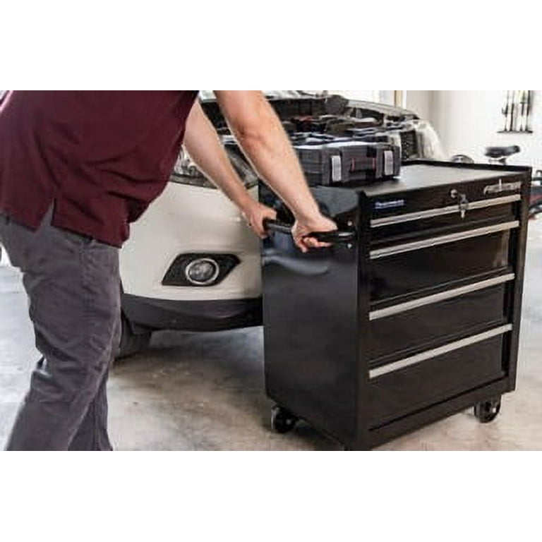 Frontier 26 inch 4 Drawer Base Cabinet Tool Chest Metal Black 41112 Walmart