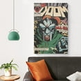 AAzaqTin-MF Doom Retro Posters & Prints on Canvas Wall Art Poster for ...